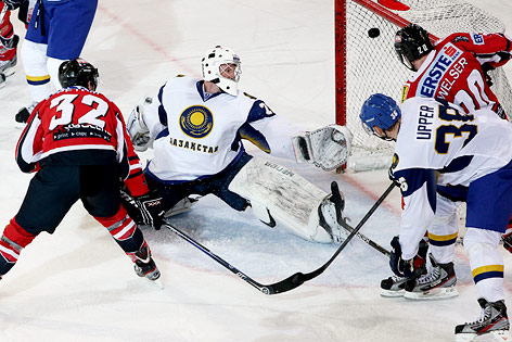 Eishockey: Österreich verliert Test gegen Kasachstan - sport.ORF.at